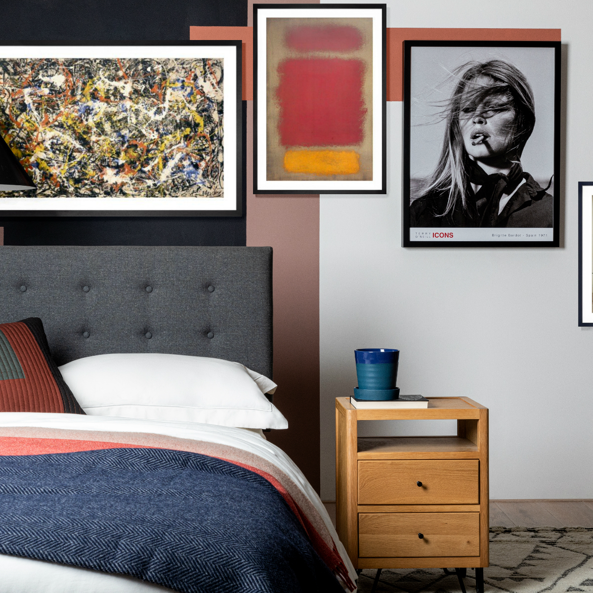 How To Create A Picture Wall Yourself - The Heal's Blog