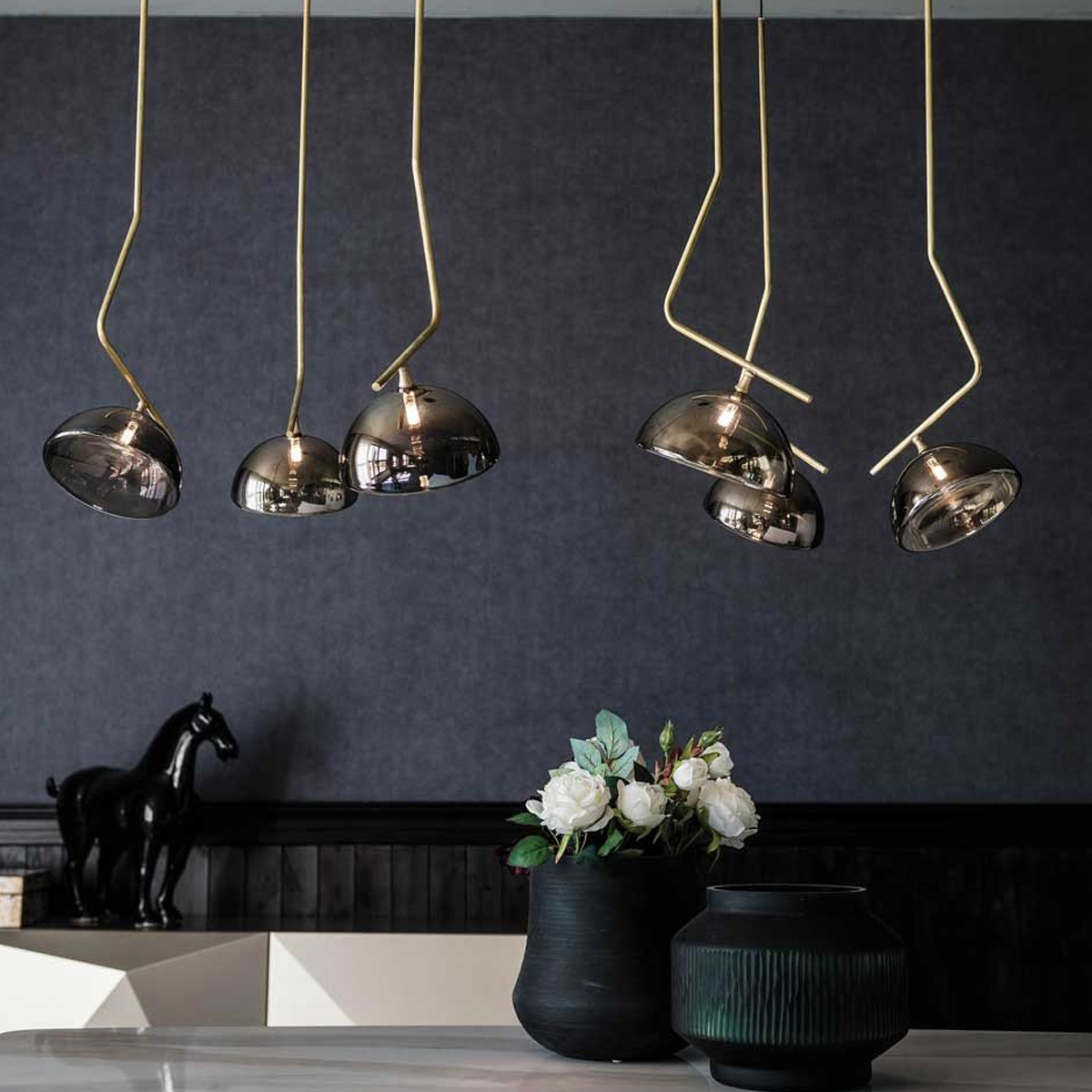 Top 14 Smoked Glass Pendant Lights | The Heal's Blog